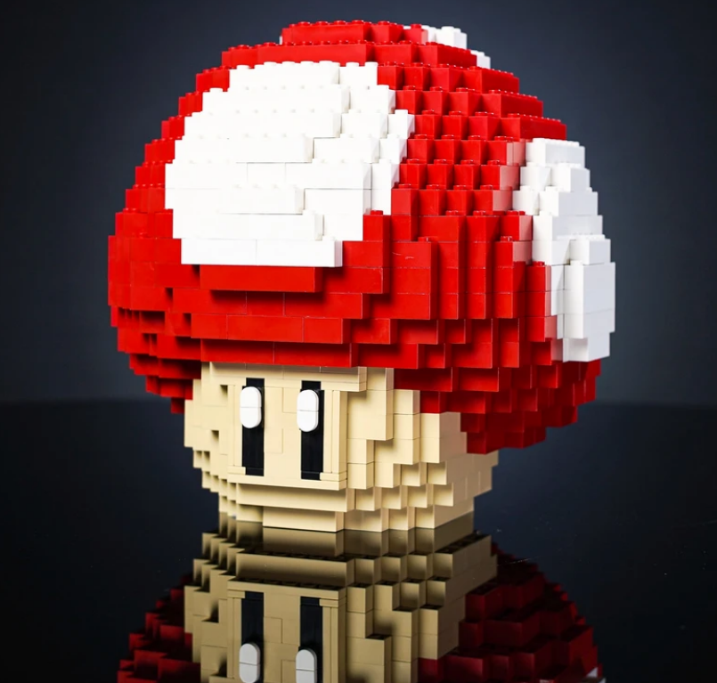 Awesome LEGO Super Mario Mushroom Available From Bricker Builds | Adam ...
